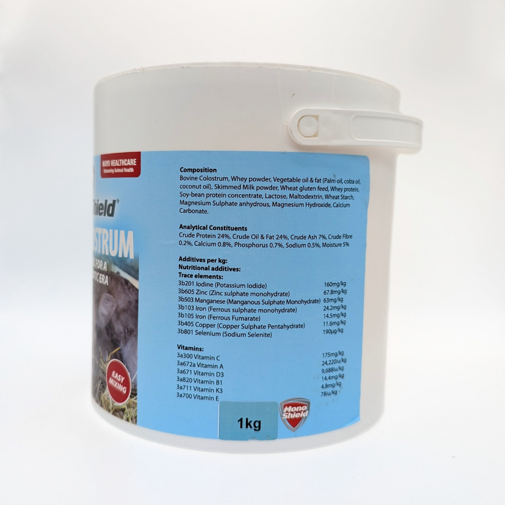 MonoShield Calf Colostrum – Mayo Animal Healthcare